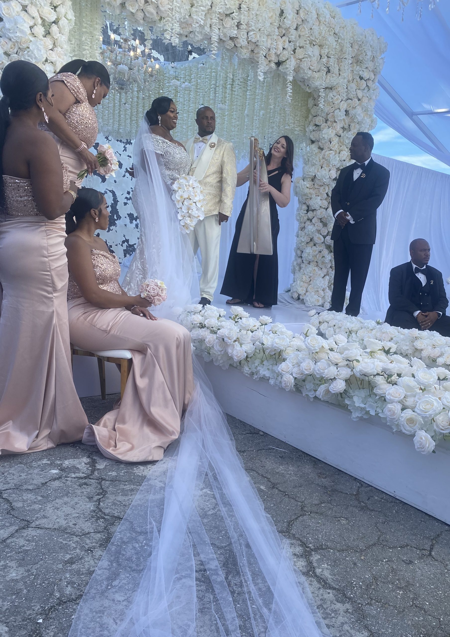 Reunion Wedding Harpist - The Classic Harpist